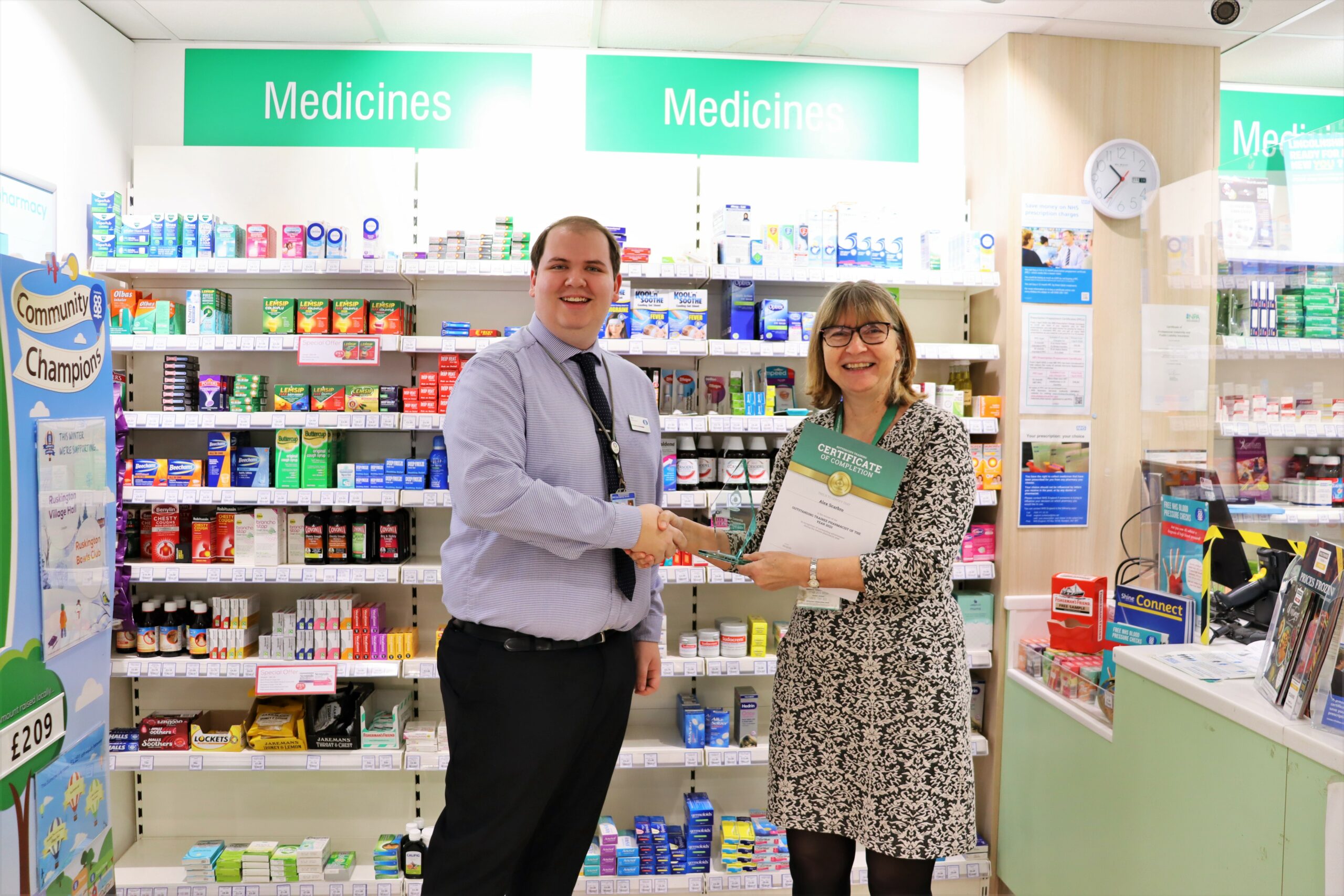 LOCAL PHARMACIST WINS NATIONAL AWARD - Lincolnshire Chamber of Commerce